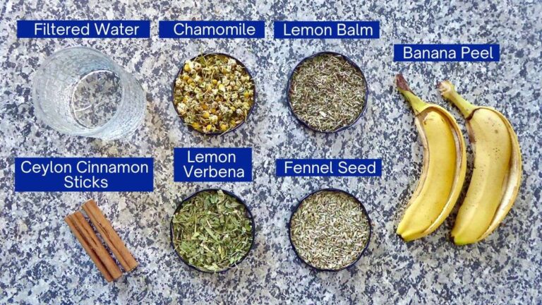 Sleep Tea Recipe (With Banana Peel) - LB Health & Lifestyle
